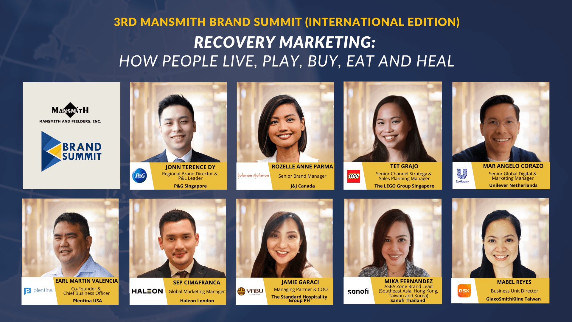 3rd Mansmith Brand Summit (International Edition) – Recovery Marketing ...